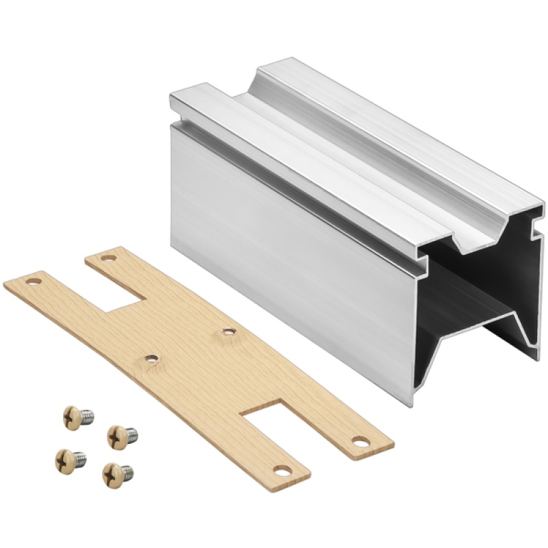 5.5 In. Line Joiner And Linking Bracket - Wood Finish