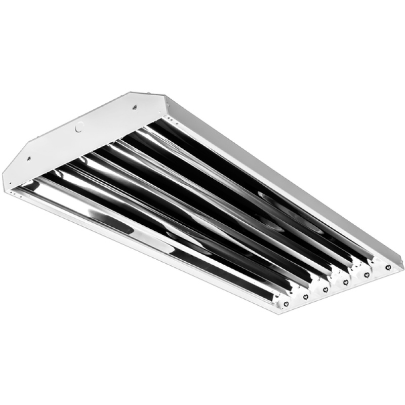 LED Ready High Bay Fixture – Operates 6 Single-Ended Direct Wire T8 LED ...