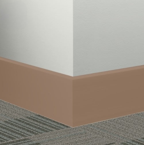 Johnsonite Rusty Nail Rubber Millwork Contoured Wall Base - 4 1/2" X 96 ...