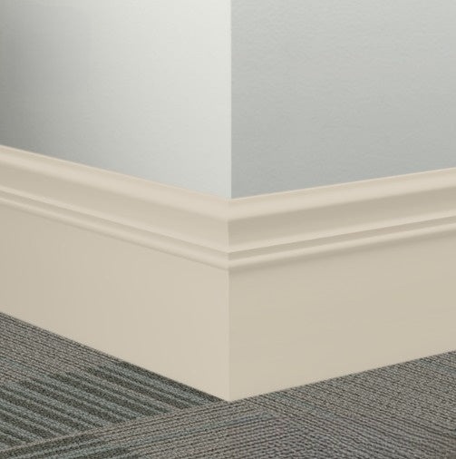 Johnsonite Pearl Rubber Millwork Contoured Wall Base - 6" X 96" X 3/16 ...