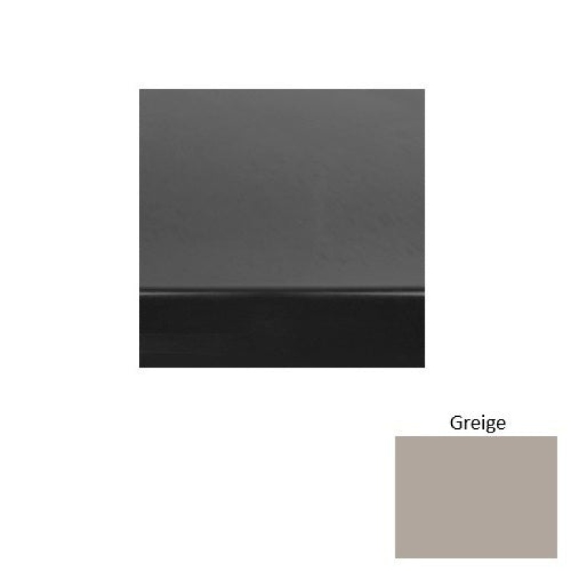 Solid 60 Greige Heavy Duty Rubber (Sq) Stair Tread With Dupont Kevlar ...