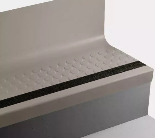 Johnsonite Wetlands Raised Round Rubber Moulding / Trim - 19" X 48 ...