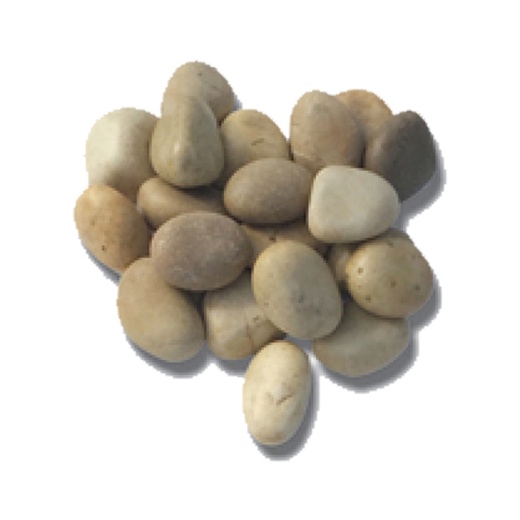 Beige Sandstone Pebble - Tumbled - Random Sizes