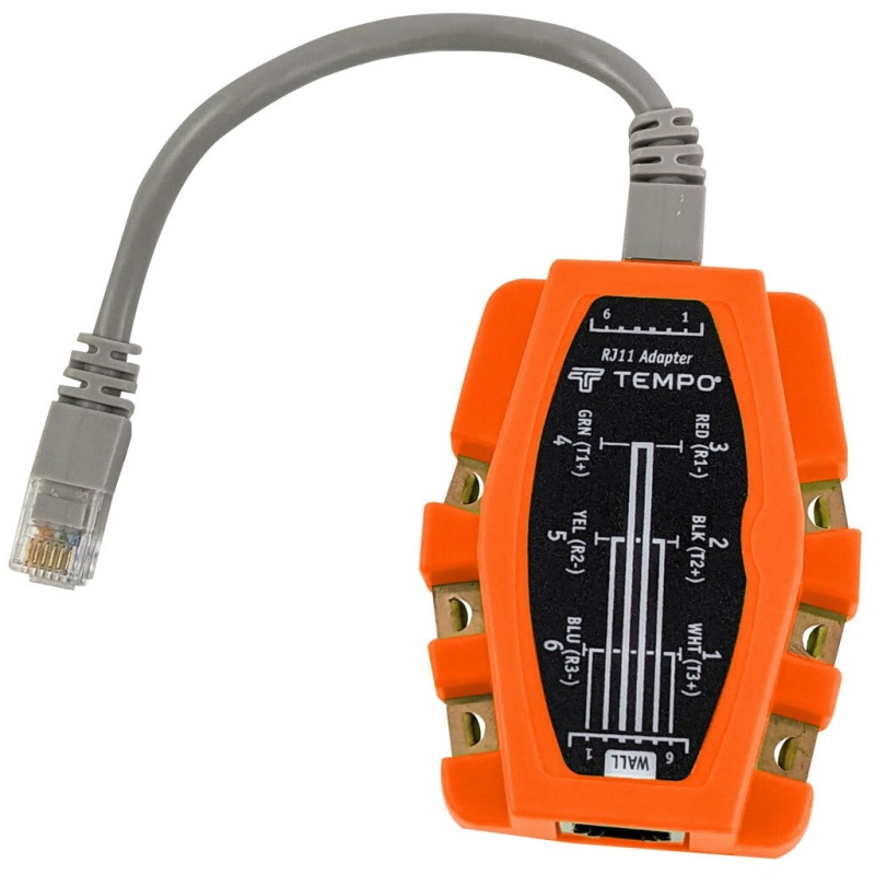 Buy Tempo Rj11 Modular Adapter Online | Connect and Test Data Lines Easily