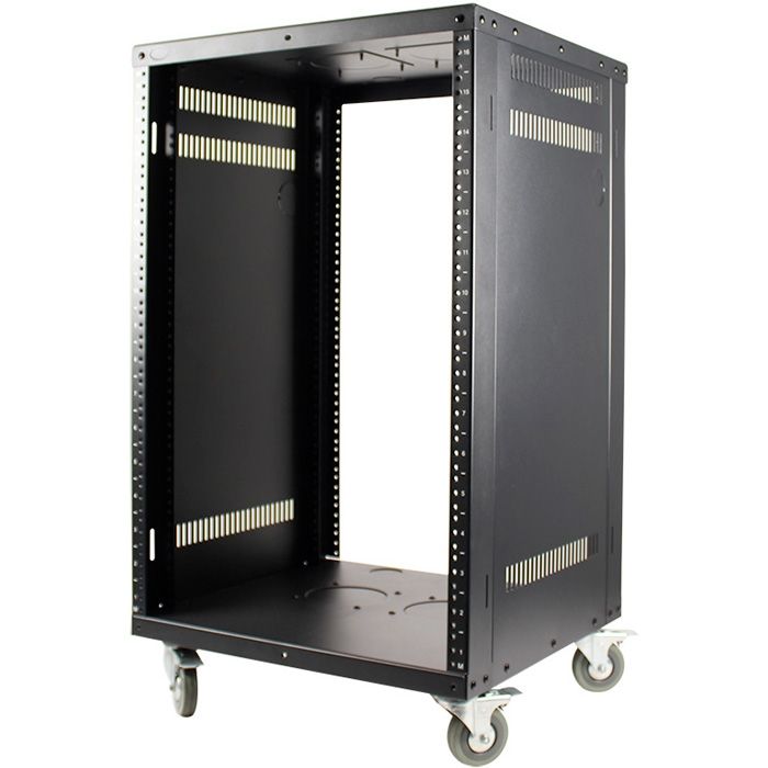 Buy 16U Metal Rolling Rack with Wheels Online