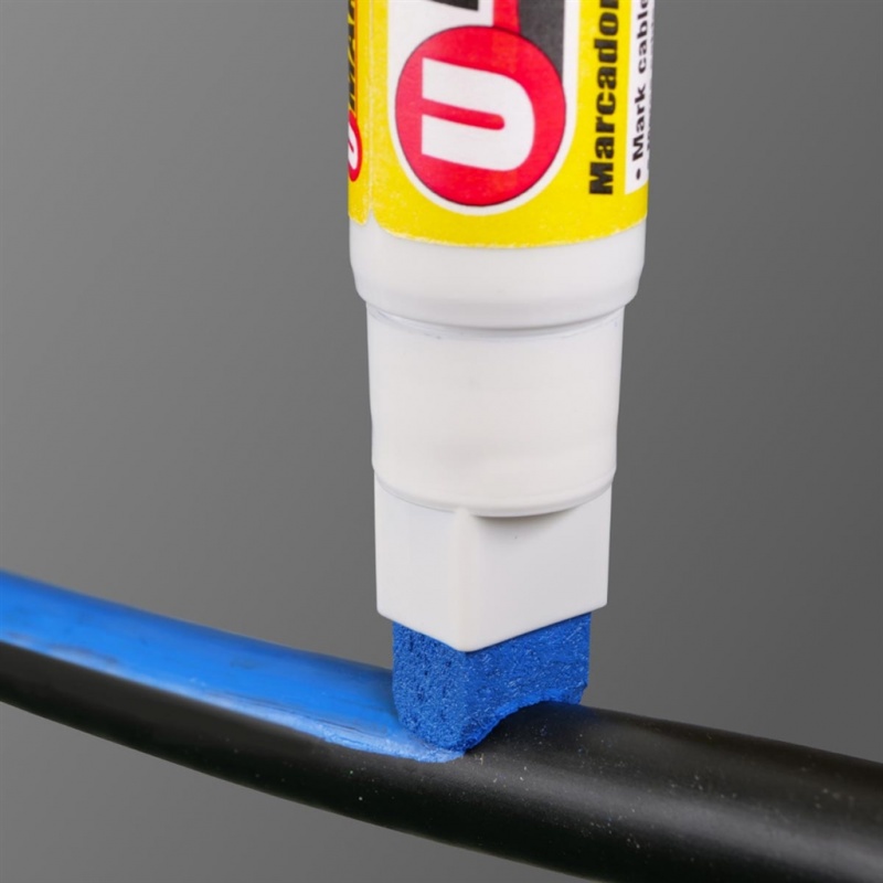 U-Phase Large Permanent Wire Marker - Yellow