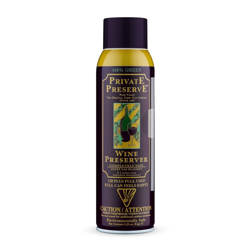 Private Preserve Argon Gas Wine Preservation Spray Can