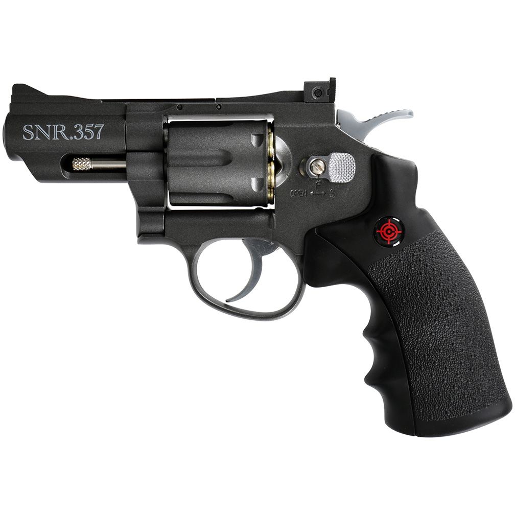 Crosman “Snub Nose Revolver” All Metal .177Cal Co2 Powered Bb/Pellet ...