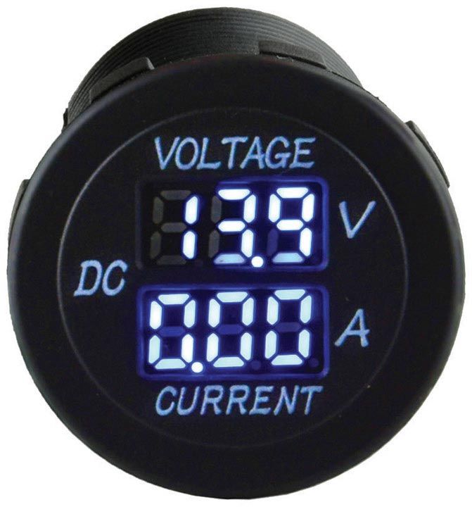 Buy Nippon LED Digital Volt/Amp Meter Online - Universal Dash Mountable ...