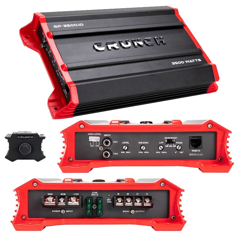 Buy Crunch Monoblock Amplifier Online - 3500 Watts