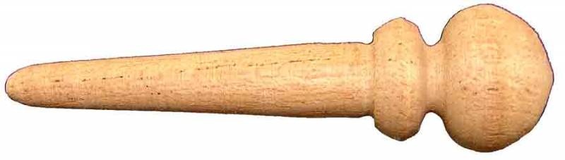 Buy Wood Peg 2-9/16" Long Online - Brown Stained Hardwood Peg