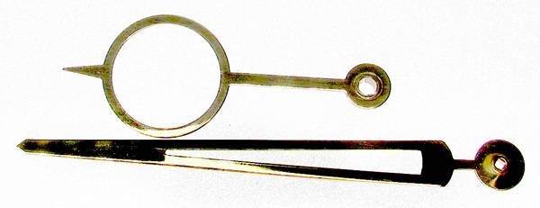 Buy Fancy Euro Gilt Hands With 4-1/4" Minute Hand - Pair Online