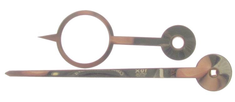 Buy Fancy Brass Euro Hands with 3" Minute Hand - Pair Online