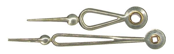 Buy Fancy Euro Style Clock Hands With 2-1/2" Minute Hand - Pair Online