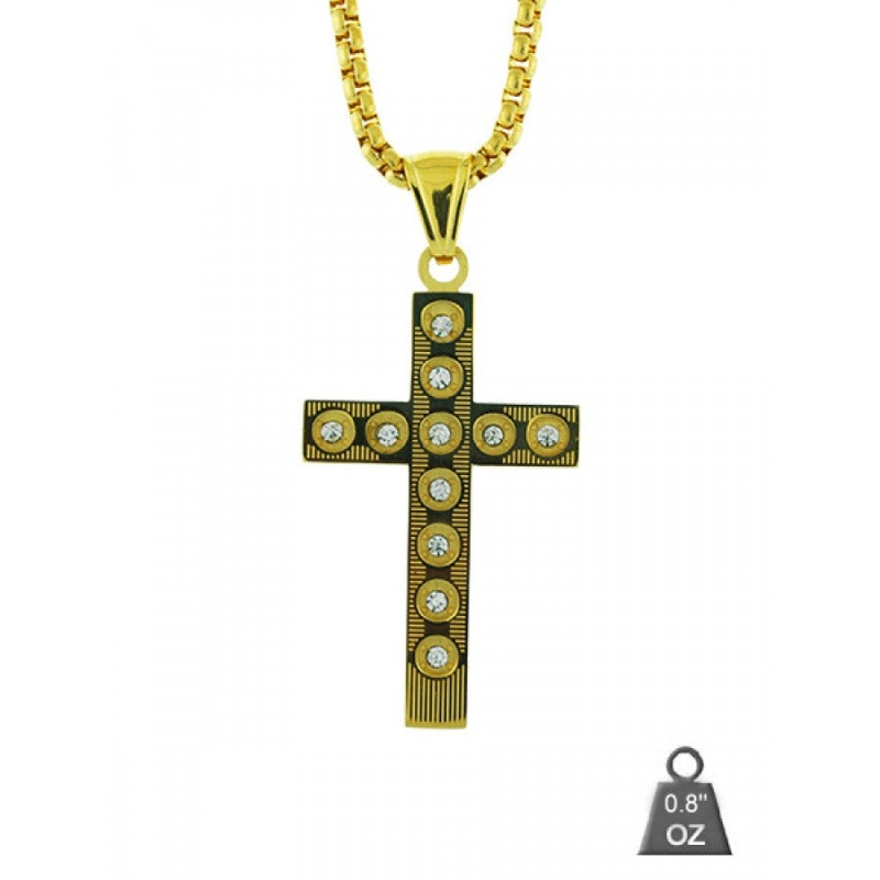 Buy Stainless Steel Cross in Elegant Design Online - Watches International