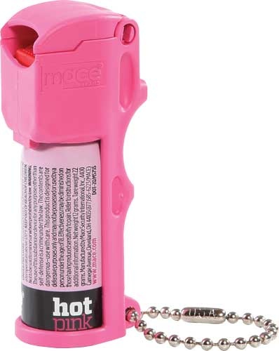 Mace Pepper Spray Pocket Model Neon Pink W/Keychain 12g
