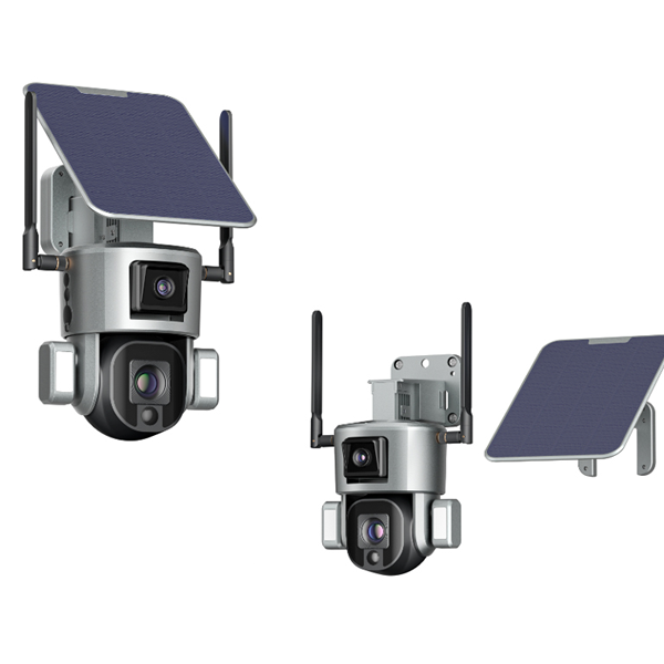 Ty7 Dual Pro - 4K Lte 4G Dual Lens Solar Powered Rotating Security ...